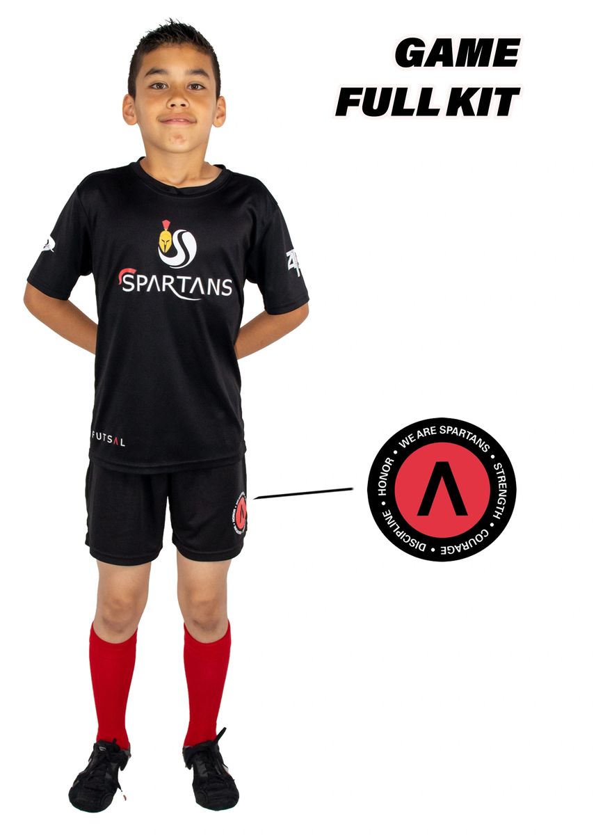 Spartans Futsal Full Uniform Kit (Game & Training)